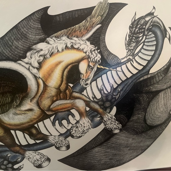 Shane Slayer | Art | Vintage Shane Slayer Art Colored Edition Signed By ...